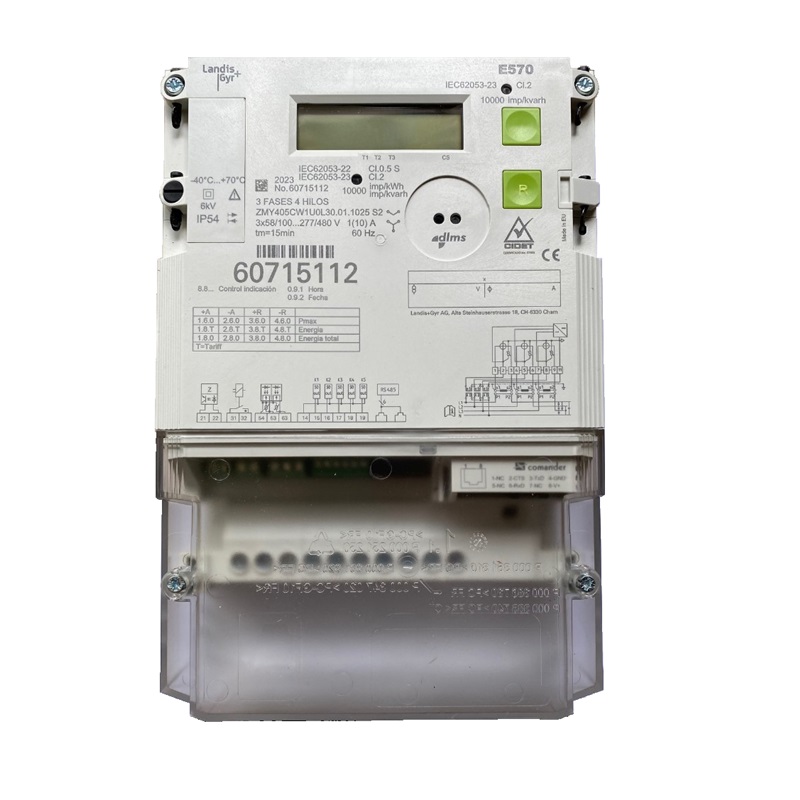 Medidor De Energía ZMY405 LANDIS - PROELCO | Lideres en Productos ...